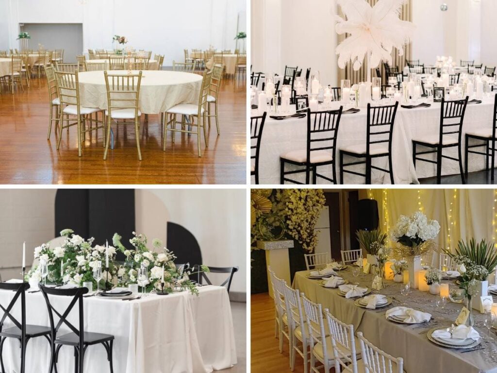 How Many People can fit per Banquet Table? - The Seat Co. Blog