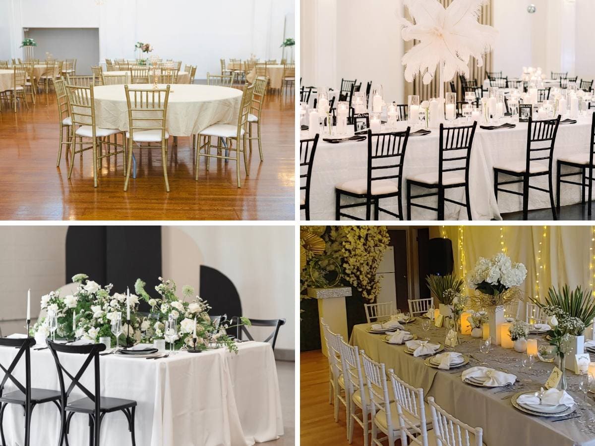 How Many People can fit per Banquet Table? - The Seat Co. Blog