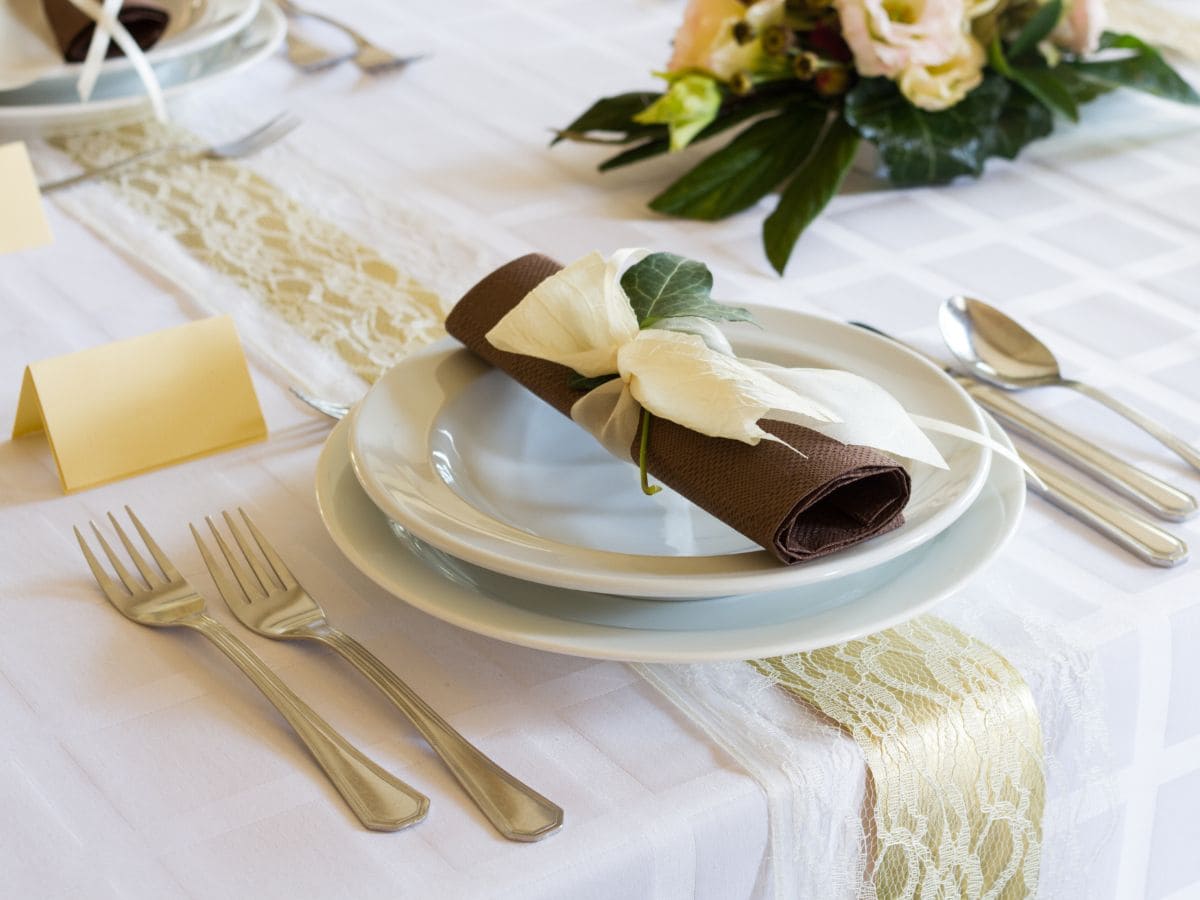 How to Decor Folding Tables for Weddings or Events - The Seat Co. Blog